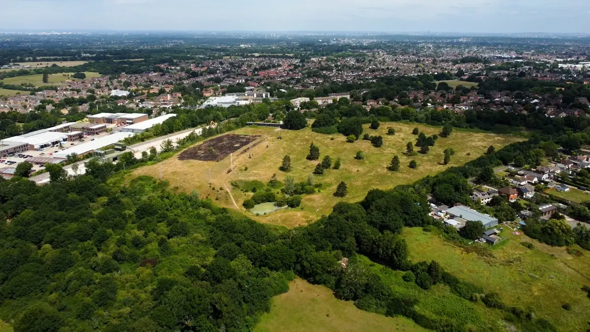 Development of former golf course at Chessington South • Chessington ...